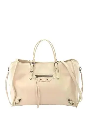 Balenciaga 2010s Papier A6 Tote Bag - Neutrals
