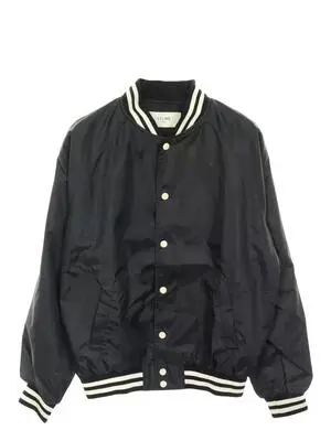 Celine Teddy Bomber Jacket - Black