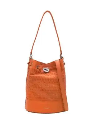 ZANELLATO Monda Textured Bucket Bag - Orange