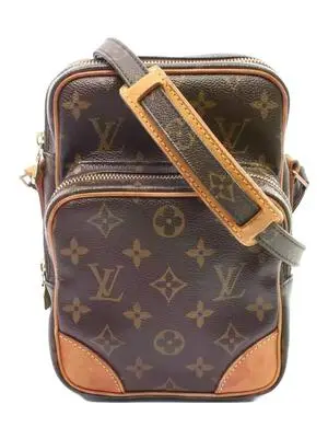 LOUIS VUITTON 2003 Amazon Monogram Crossbody Bag - Brown