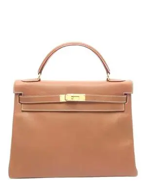 Hermès 1999 32 Kelly Two-way Tote Bag - Brown
