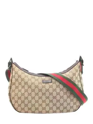 Gucci 2010s Gg Supreme Shoulder Bag - Neutrals