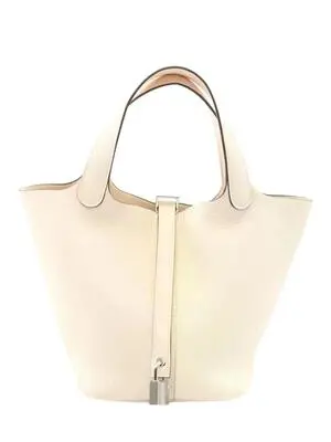 Hermès 2025 Pm Picotin Lock Tote - Neutrals