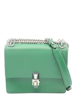 Fendi 2010s Mini Kan I Shoulder Bag - Green