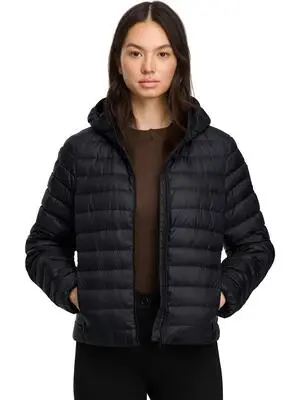 Canada Goose Aethera Packable Down Hoodie - Black