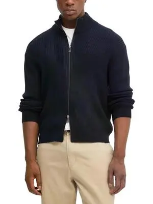 Armani Exchange Zip-fastening Cardigan - Blue