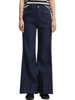 BOSS Rosalya High-waist Flare Jeans - Blue