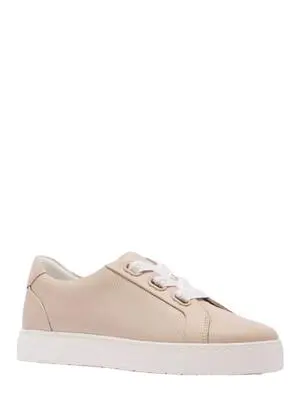 FRANKIE4 Leather Sneakers - Light Blush Emboss