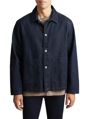 MAVI Two Pocket Denim Overshirt - Dark Indigo