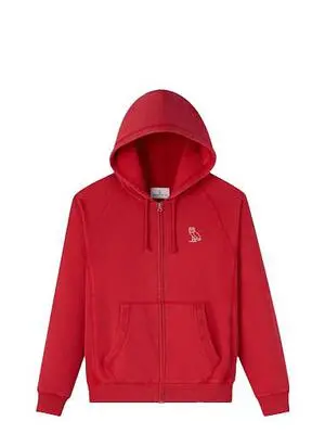 OVO Muskoka Raglan Full-zip Hoodie - Berry