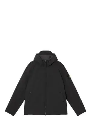 Stone Island Soft Shell-r E. Dye Technology Primaloft Jacket 4100086 - Black
