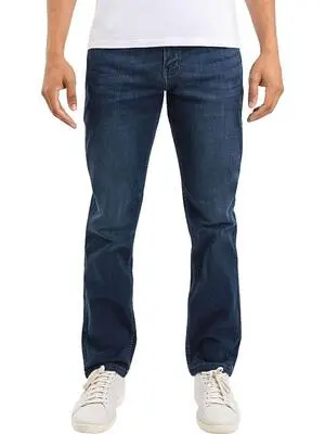 MUGSY Classic Fit Signature Stretch Jeans - Blue