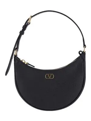 Valentino Garavani Mini Hobo Bag With Vlogo Signature - Black