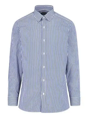 TOM FORD 'bengal' Shirt Blue
