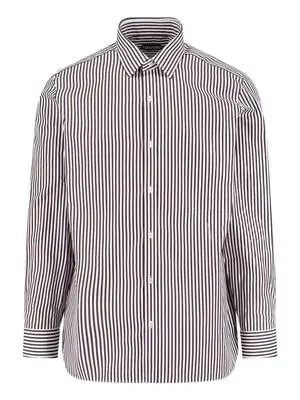 TOM FORD 'bengal' Shirt Brown