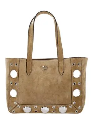 Valentino Garavani Nellcôte Medium Tote Bag - Beige