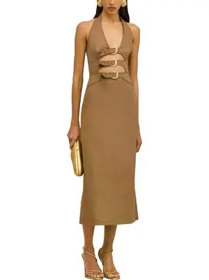 Cult Gaia Estelle Dress - Brown