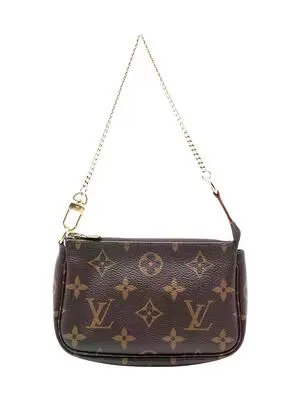 LOUIS VUITTON 2020 Monogram Mini Pochette Accessoires - Brown