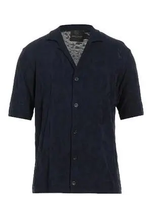 ROBERTO COLLINA Shirt Size Cotton - Navy