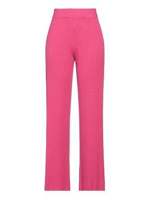 HINNOMINATE Wide-Leg Knit Pants Fuchsia