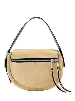 ALLSAINTS Noemie Mini Suede Shoulder Bag
