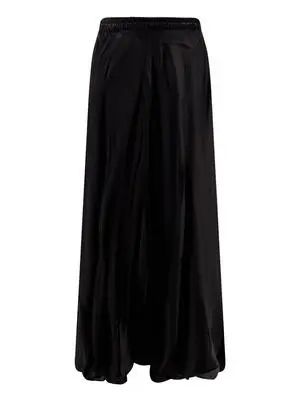 MES DEMOISELLES Calista Viscose Skirt - Black