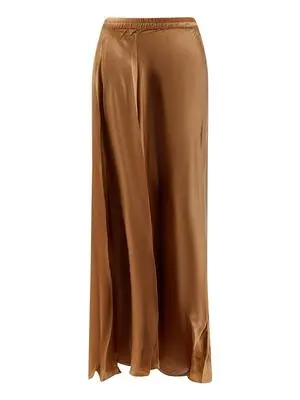 MES DEMOISELLES Calista Viscose Skirt - Brown