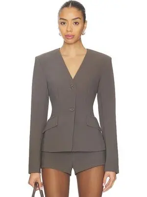ALL THE WAYS Kourtney Blazer - Dark Grey