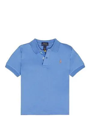 Polo Ralph Lauren Cotton Interlock Knit Polo - Harbor Island Blue