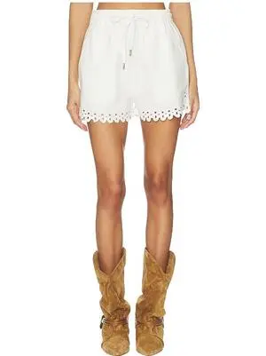 Isabel Marant Balyme Short - White
