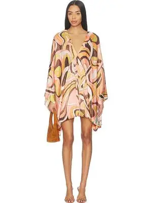 Alexis Lishan Printed Dress - Abstract Print