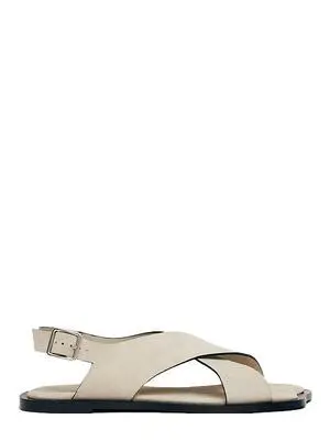 ALOHAS Nalu Suede Sandal - Suede Beige