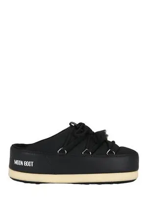 Moon Boot Evx Nylon Mule - Black