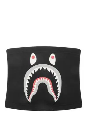 A BATHING APE Shark Neck Warmer - Black