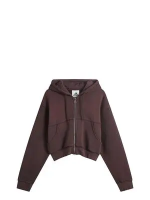 Adidas Eqt Cropped Hoodie - Aurora Coffee