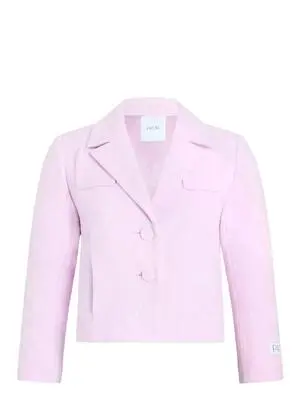 Patou Tailored Short Jacket - Pink