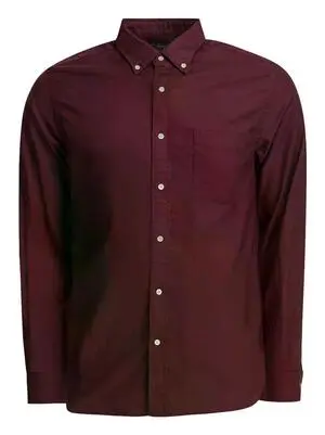 BEAMS Pocket Button Shirt - Red