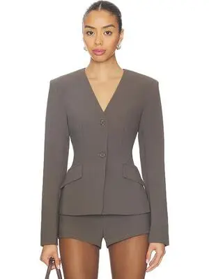 ALL THE WAYS Kourtney Blazer Olive