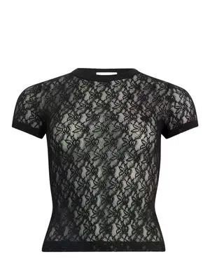Patou Lace T-shirt - Black