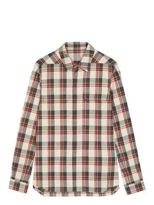 Rick Owens Camicia Plaid Flannel Shirt - Multicoloured 1