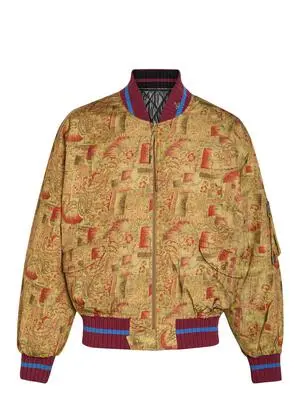 VIVIENNE WESTWOOD Bernado Reversible Quilted Taffeta Bomber Jacket - Multicoloured 1