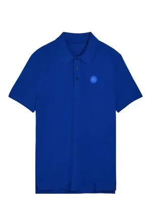 Canada Goose Beckley Logo-appliquéd Piqué Cotton Polo Shirt - Blue