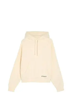 PICANTE Shaggy Textured Cotton-blend Sweatshirt - Ivory