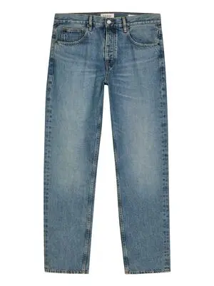 FRAME The Straight-leg Jeans - Light Blue