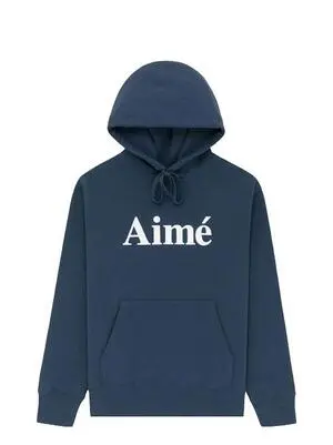 Aimé Leon Dore Aimé Logo Hoodie - Navy Blue