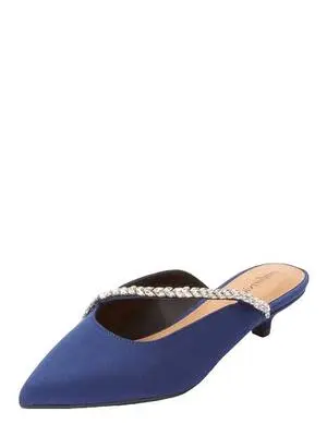 COMFORTVIEW The Bette Slip-on Mule - Evening Blue