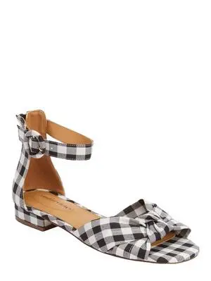 COMFORTVIEW Comfortview The Ansley Sandal Gingham