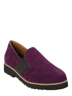 COMFORTVIEW Taren Slip-on Flat - Dark Berry