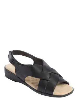 COMFORTVIEW Kaisley Sandal - Black