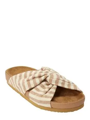 COMFORTVIEW The Reese Slip-on Footbed Sandal - Khaki